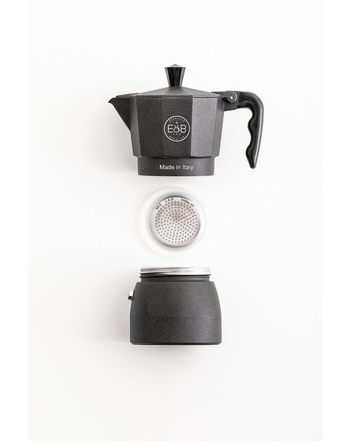 E&B Lab - Moka Pot Classica - 3 tasses